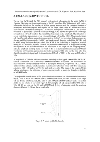 ADAPTIVE HANDOVER HYSTERESIS AND CALL ADMISSION CONTROL FOR MOBILE RELAY NODES | PDF