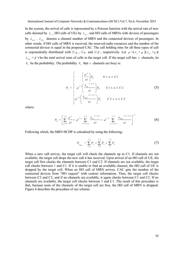 ADAPTIVE HANDOVER HYSTERESIS AND CALL ADMISSION CONTROL FOR MOBILE RELAY NODES | PDF