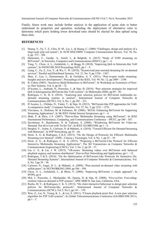 IMPROVING BITTORRENT’S PEER SELECTION FOR MULTIMEDIA CONTENT ON-DEMAND ...