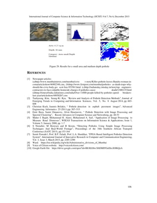 AUTOMATED MANAGEMENT OF POTHOLE RELATED DISASTERS USING IMAGE ...