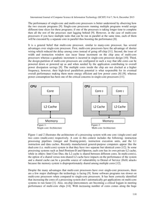 COMPARATIVE ANALYSIS OF SINGLE-CORE AND MULTI-CORE SYSTEMS | PDF ...