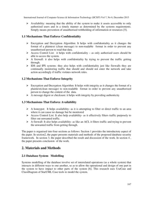 A DATABASE SYSTEM SECURITY FRAMEWORK | PDF