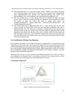 A DATABASE SYSTEM SECURITY FRAMEWORK | PDF