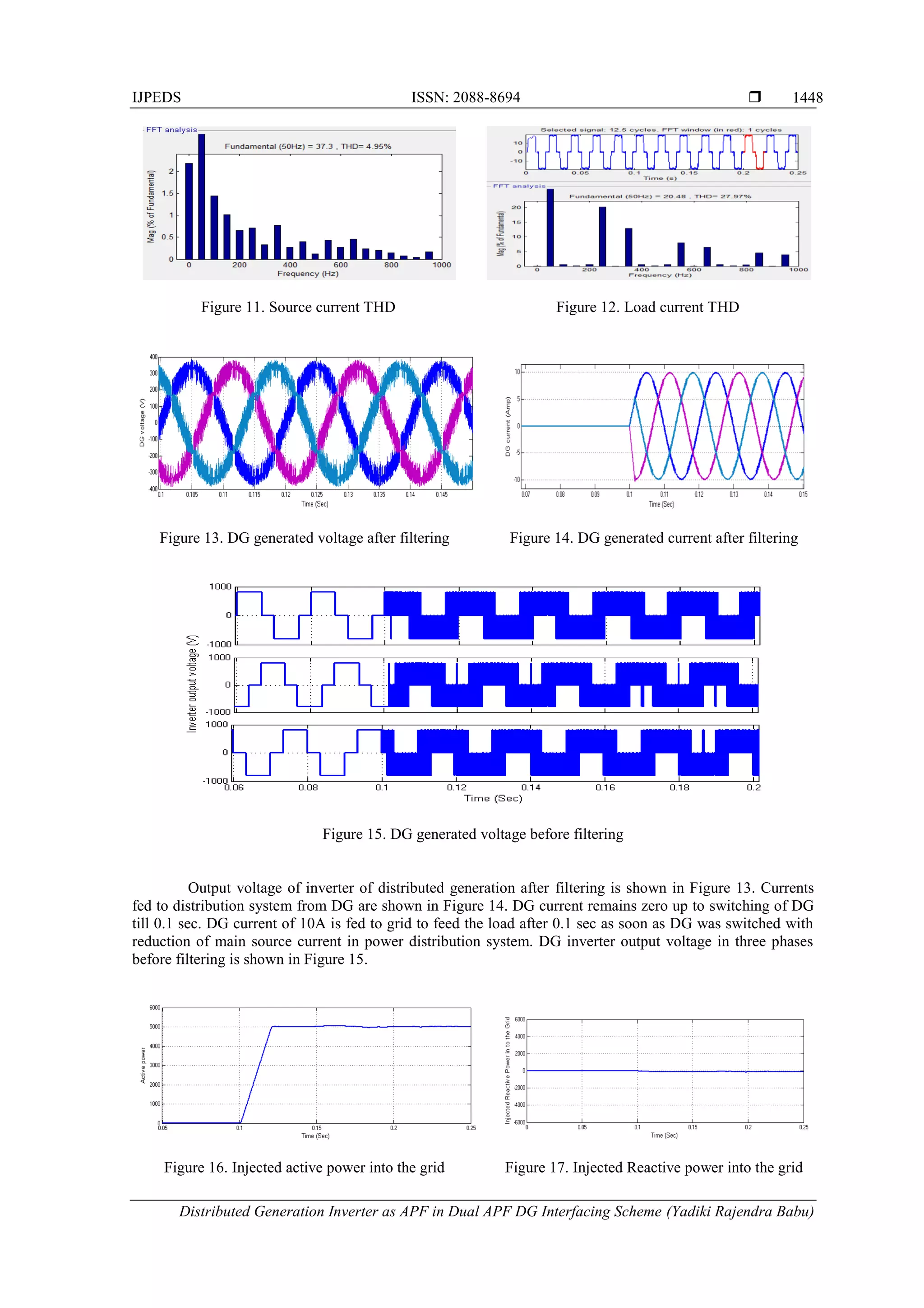 Distributed Generation Inverter as APF in Dual APF DG interfacing Scheme | PDF | Power and ...
