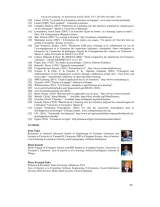 E-LEARNING FOR ALL WITH INTERFACE INCORPORATING KNOWLEDGE ABOUT USER | PDF