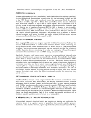 INSIGHTS IN EEG VERSUS HEG AND RT-FMRI NEURO FEEDBACK TRAINING FOR COGNITION ENHANCEMENT | PDF