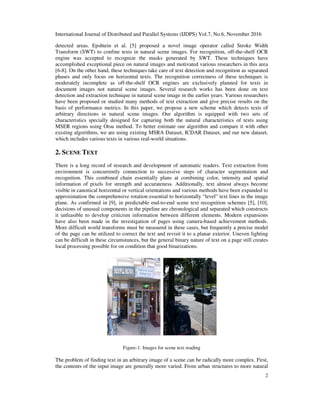 COHESIVE MULTI-ORIENTED TEXT DETECTION AND RECOGNITION STRUCTURE IN NATURAL SCENE IMAGES REGIONS ...