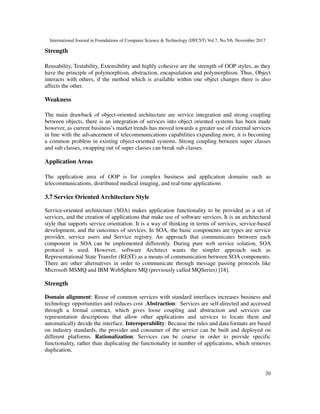 A COMPARATIVE ANALYSIS ON SOFTWARE ARCHITECTURE STYLES | PDF