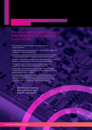 Garner Osborne Assembly Brochure | PDF