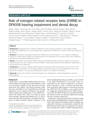 ESRRB | PDF