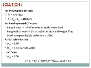 Engineering-76201707-Design-of-Gantry-Girder.ppt