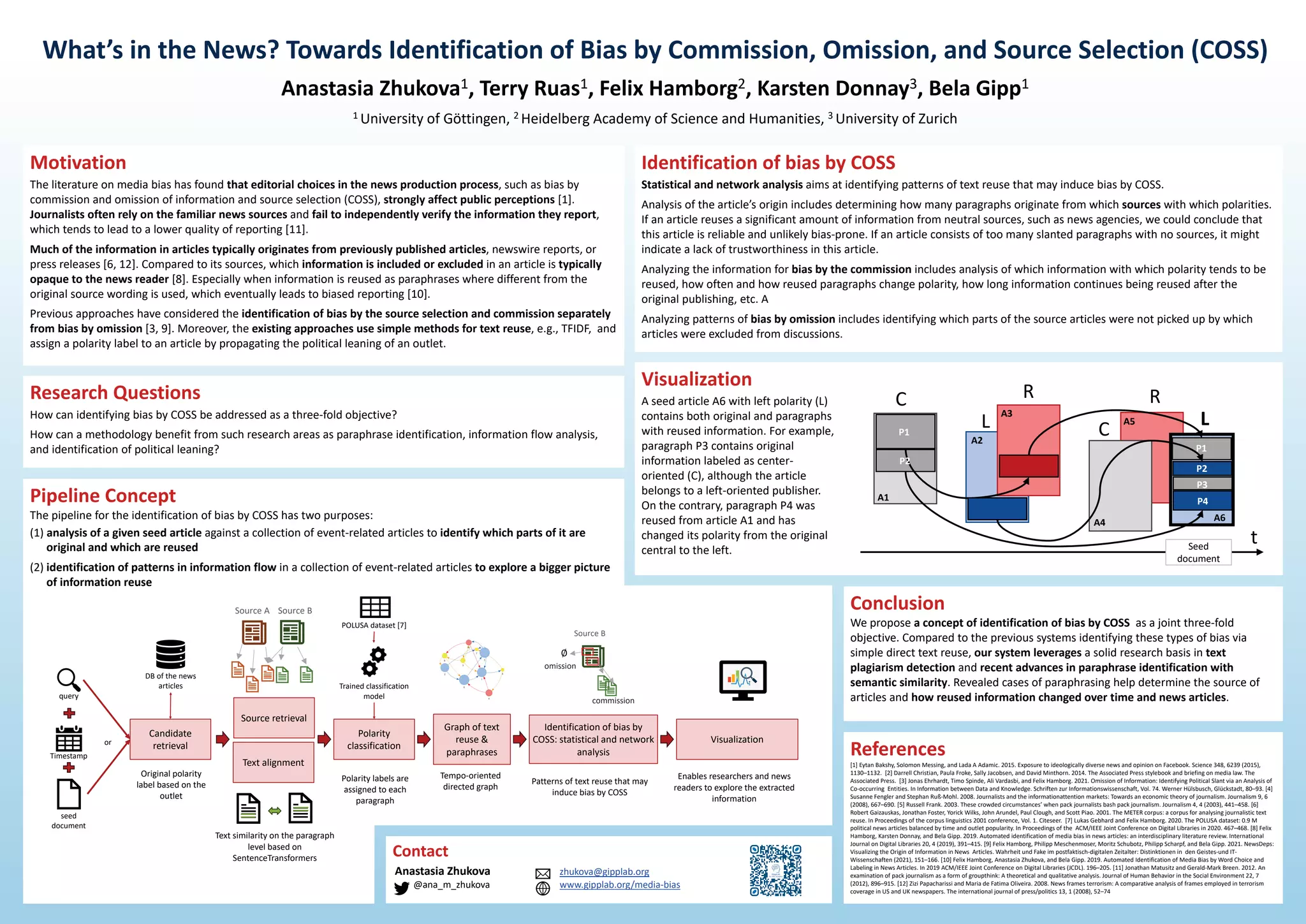 What's in the News? Towards Identification of Bias by Commission, Omission, and Source Selection ...