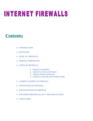 internet-firewalls | PDF