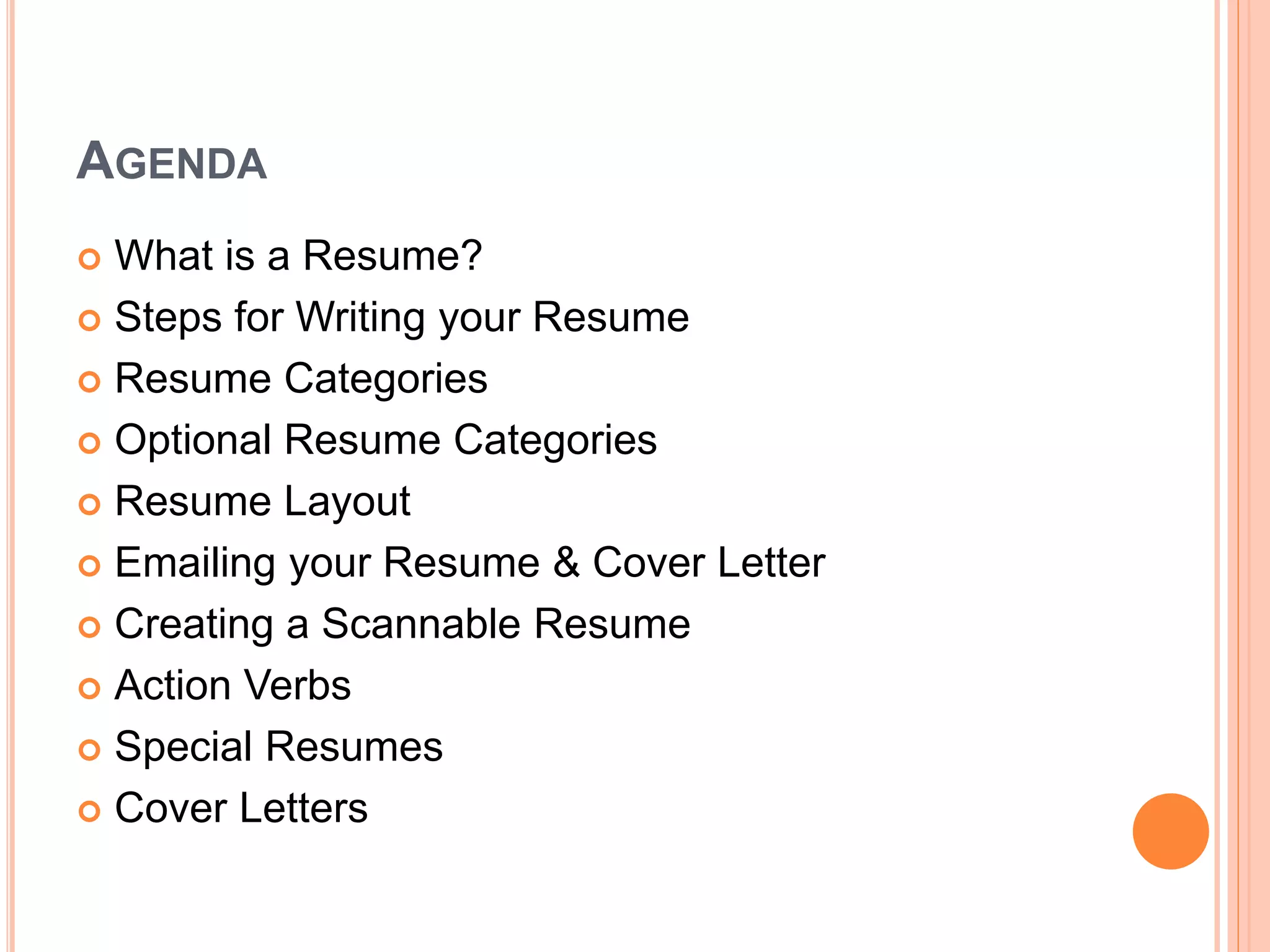 Learn How to Create a Great Resume | PPTX