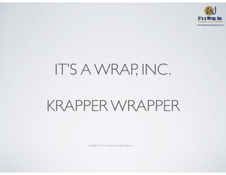 Krapper Wrappers by It's a Wrap | PPT