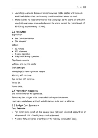 CONSTRUCTION; A406 FLYOVER | PDF