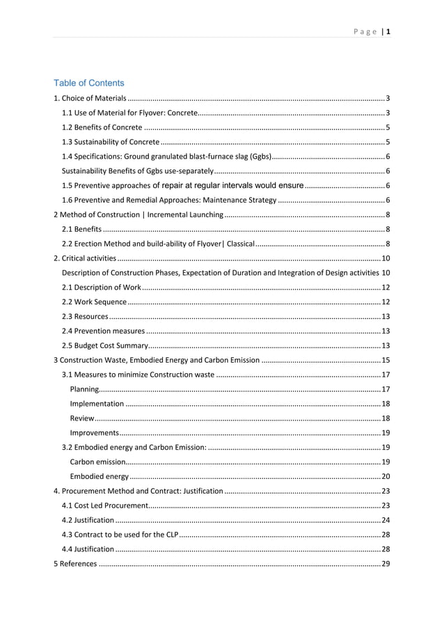 CONSTRUCTION; A406 FLYOVER | PDF