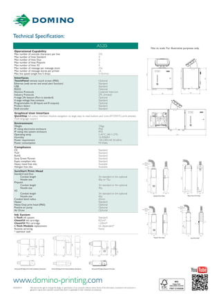Domino-A520i-continuous-inkjet-printer | PDF | Computer Peripherals ...