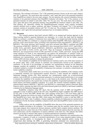 Deep sequential pattern mining for readability enhancement of Indonesian summarization | PDF ...