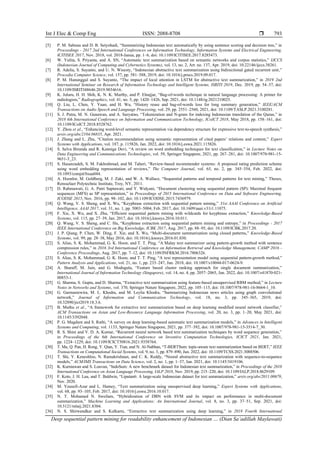 Deep sequential pattern mining for readability enhancement of Indonesian summarization | PDF ...