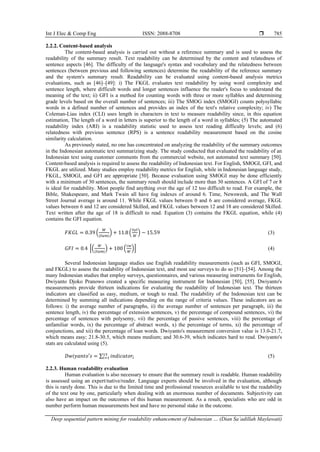 Deep sequential pattern mining for readability enhancement of Indonesian summarization | PDF ...