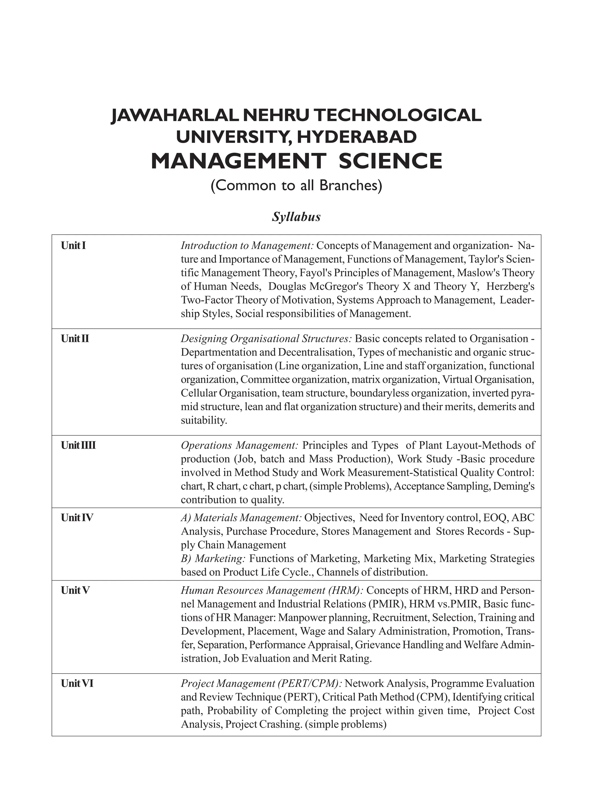 Management Science 4E 3rd Edition Aryasri | PDF