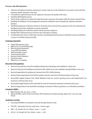 Deepan Resume | PDF