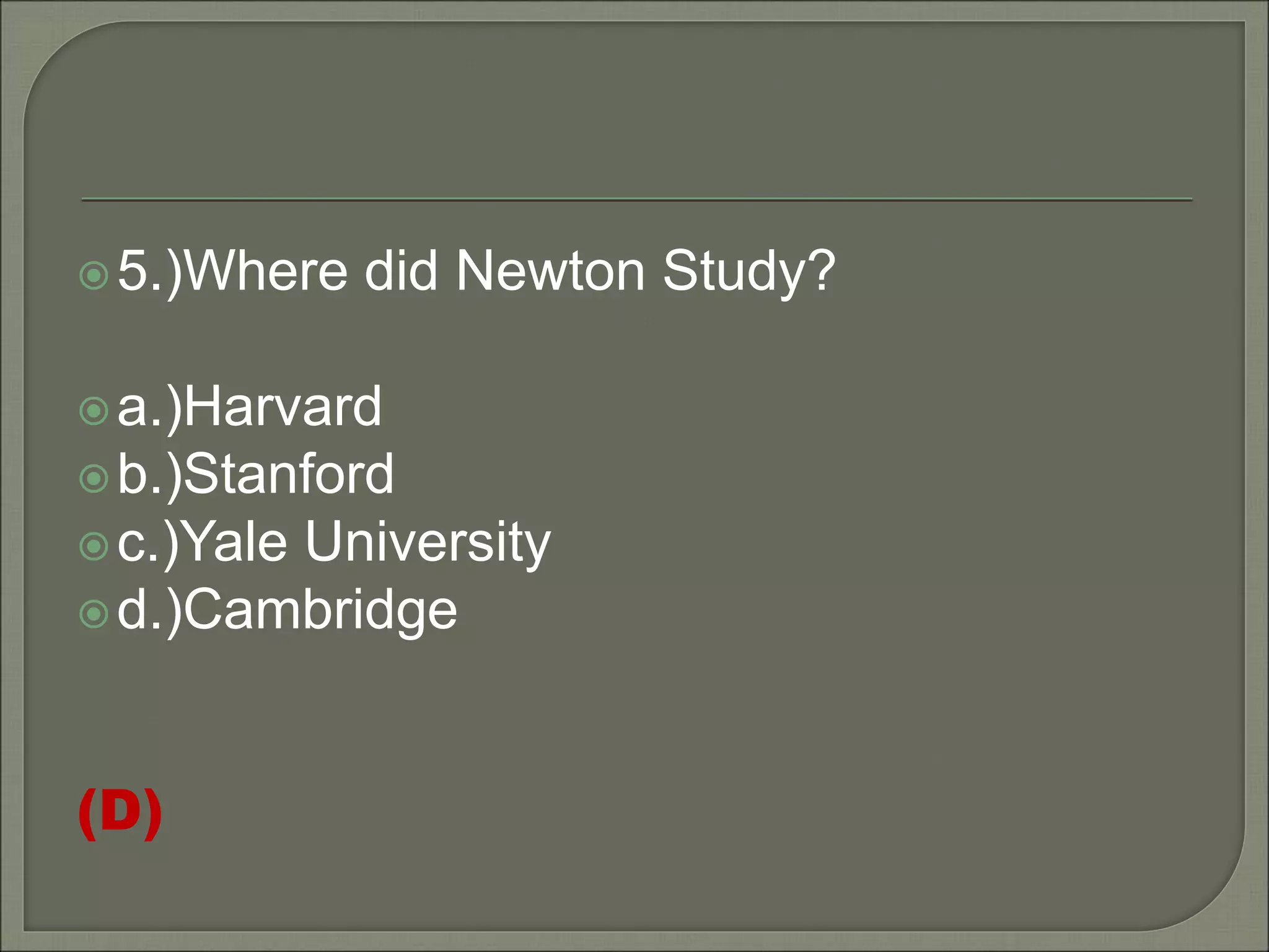 Isaac Newton | PPT