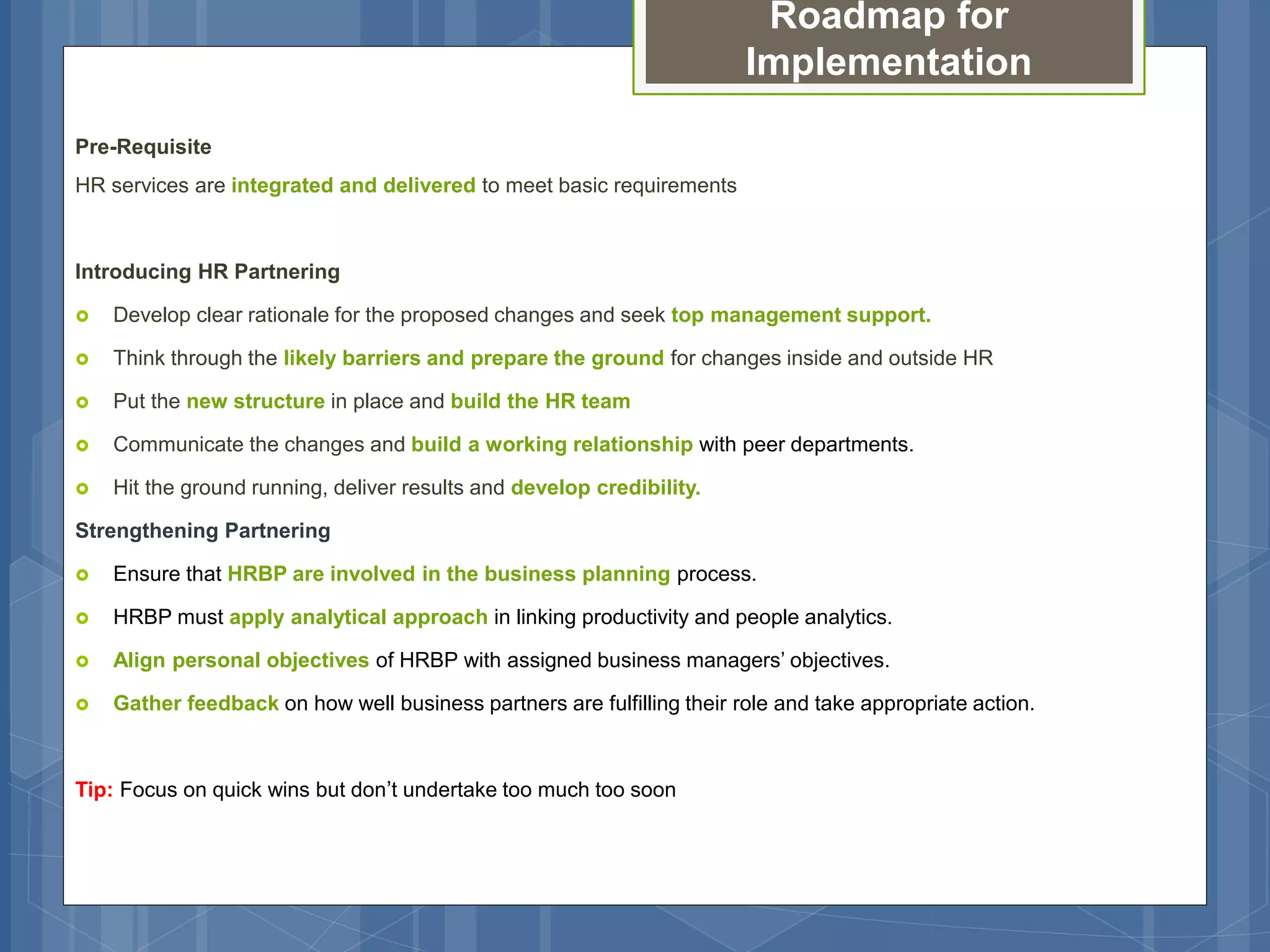 HRBP Presentation v4 | PPTX