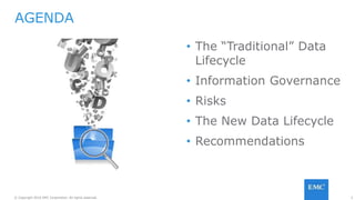 Trends in Data Lifecycle Management and Information Governance | PPTX