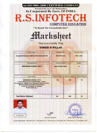 Computer Skill | PDF