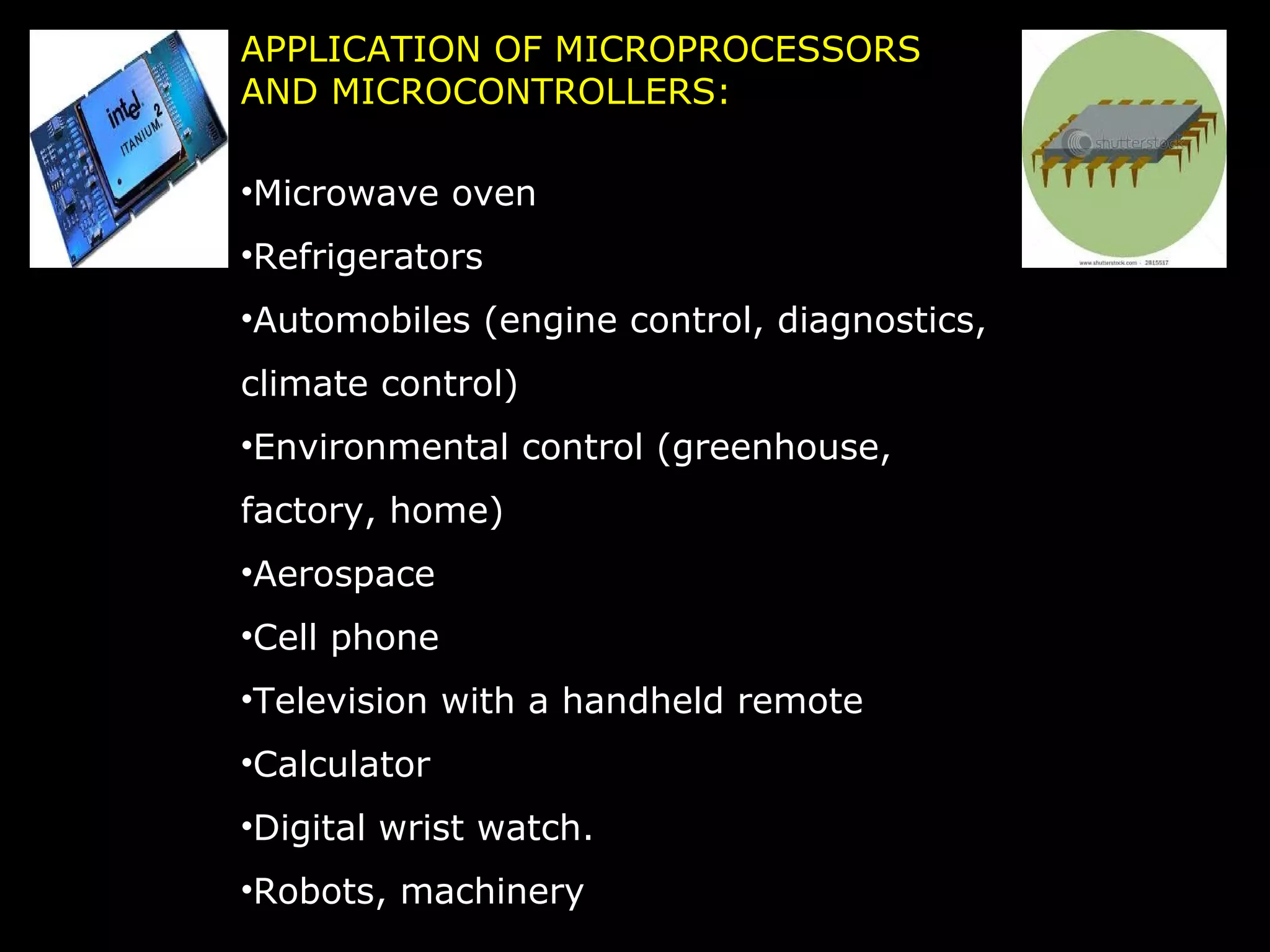 microprocessor and microcntroller | PPT