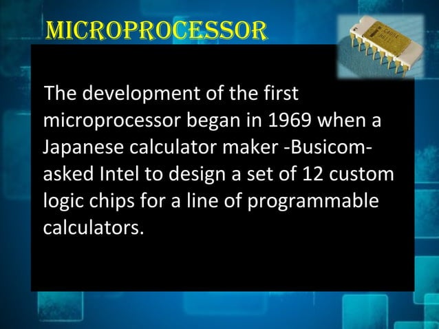 microprocessor and microcntroller | PPT