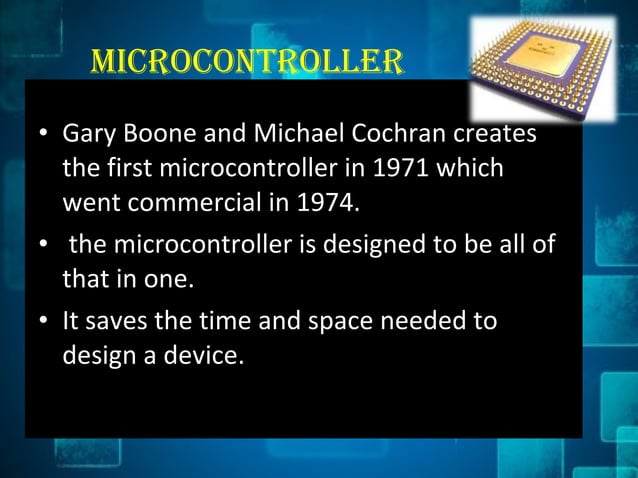 microprocessor and microcntroller | PPT