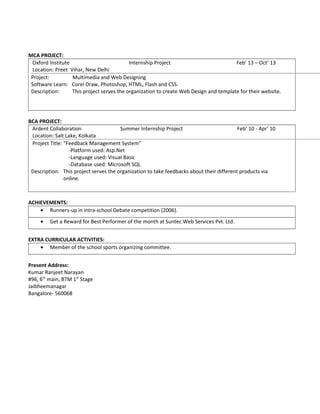 ranjeet narayan | DOC