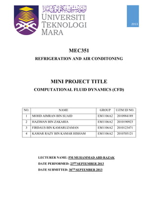 report mini project print | PDF