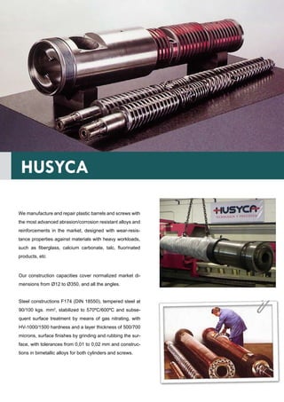 Commercial Brochure Husyca | PDF | Chemistry | Science