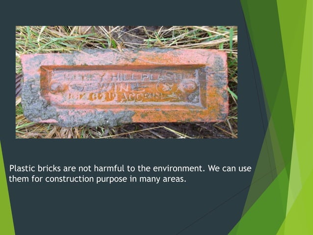 Bricks and Pave Blocks from Plastic Waste | PPTX