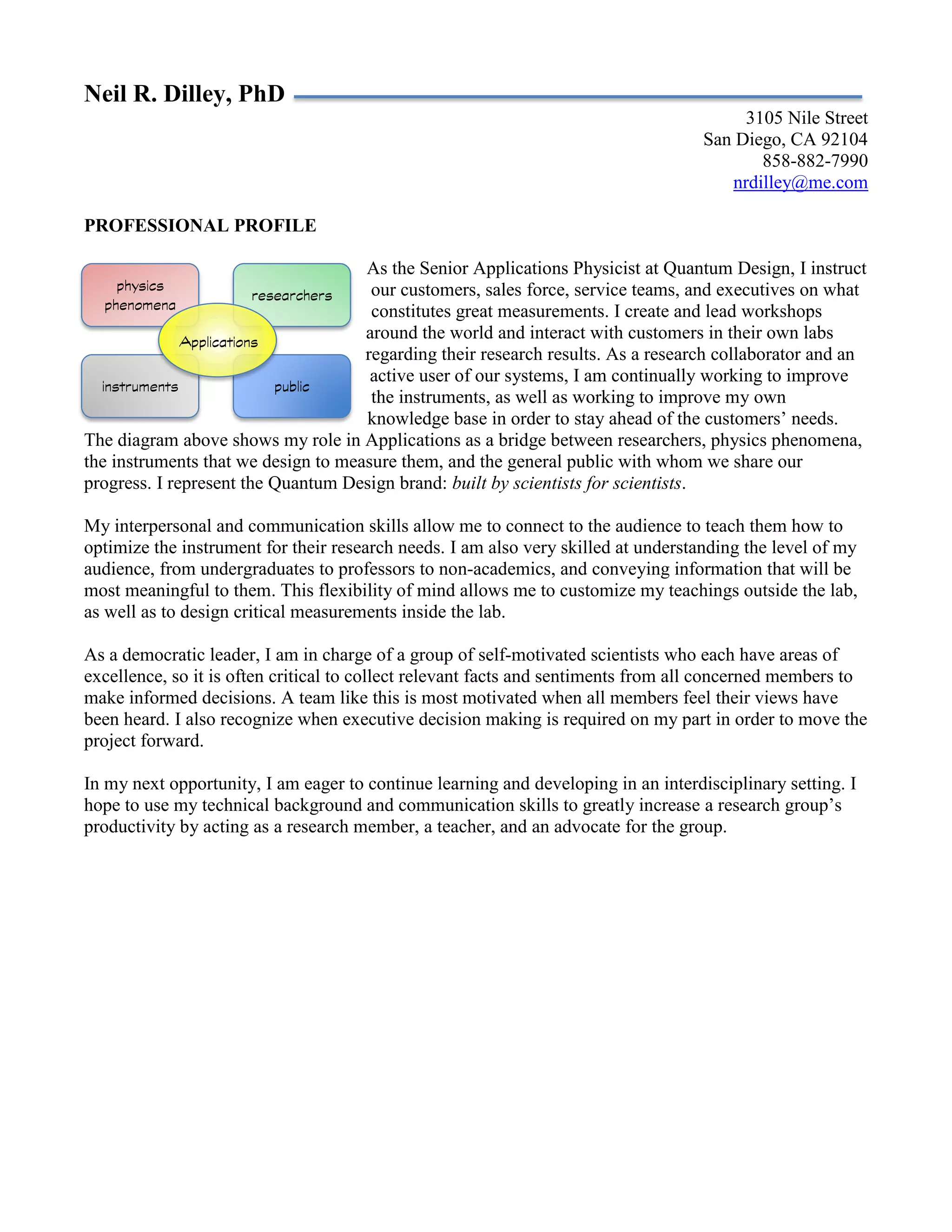 Neil Dilley - resume - Nov2015 | PDF