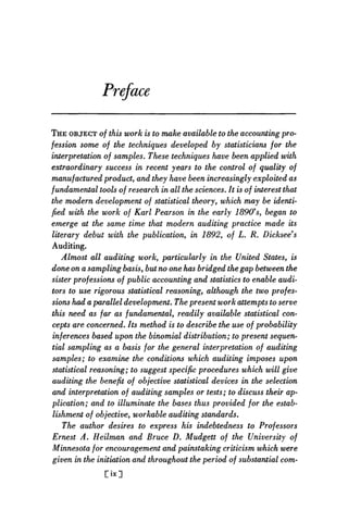 Scientific Method of Auditing Lawrence L. Vance | PDF