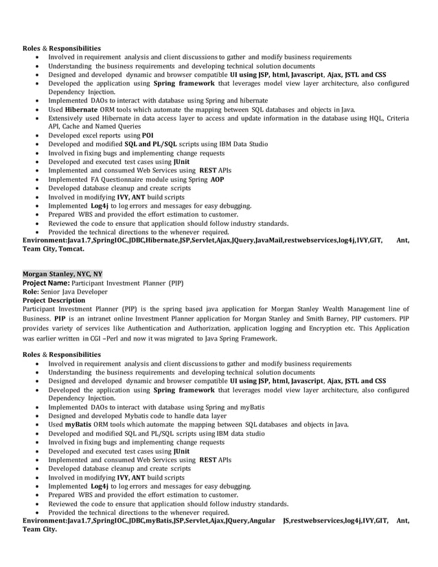 Vijayakumar_Subramaniapillai_Sr.Java_Developer | PDF