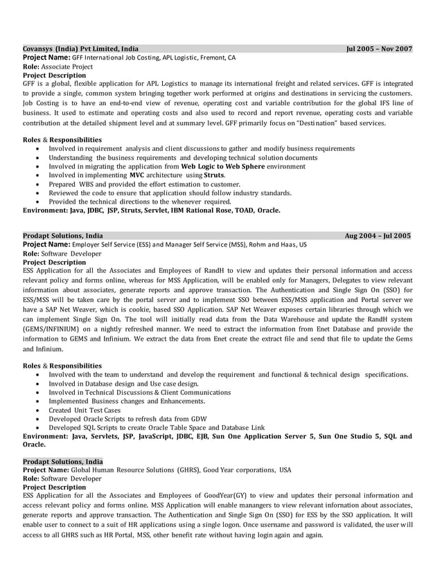 Vijayakumar_Subramaniapillai_Sr.Java_Developer | PDF