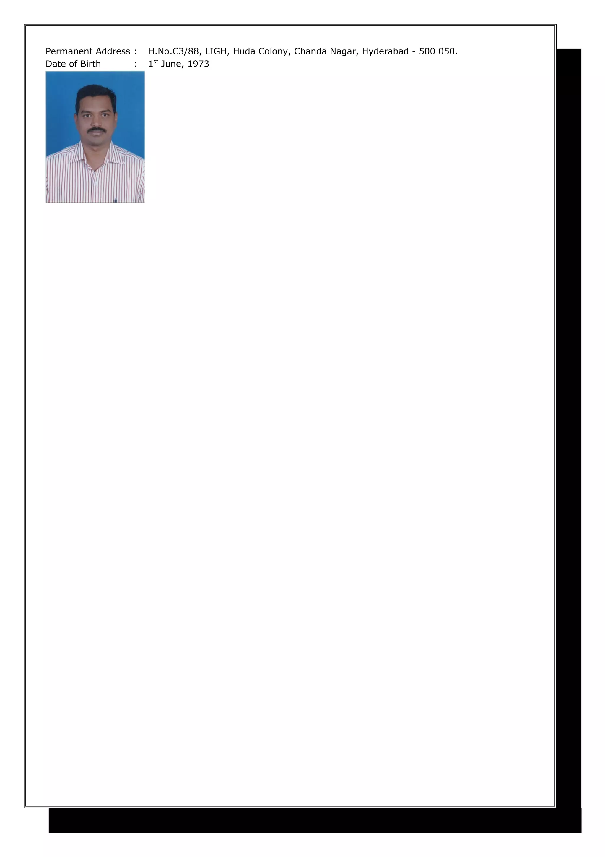 Maheshkumar-Profile | DOC