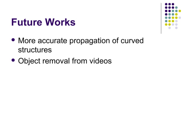 Image Inpainting | PPT