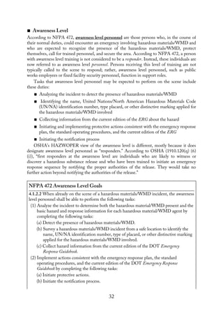 Hazardous Materials Awareness and Operations Iafc | PDF