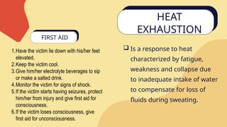 Common Injuries and First Aid for Sports Officials and Athletes | PPTX