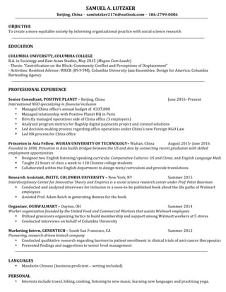Lutzker,Sam-Resume | PDF