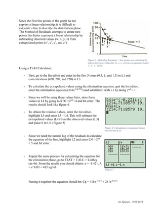 Two-Compartment Model Guide (Updated) | PDF