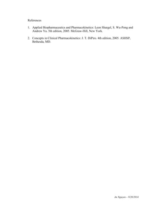 Two-Compartment Model Guide (Updated) | PDF