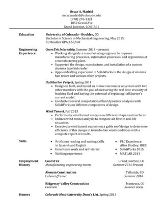 Resume | PDF